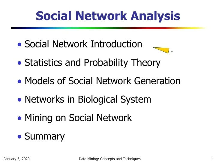 PPT - Social Network Analysis PowerPoint Presentation, free download ...