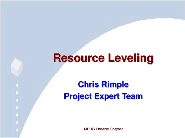 PPT - Resource Leveling PowerPoint Presentation, free download - ID:9434954