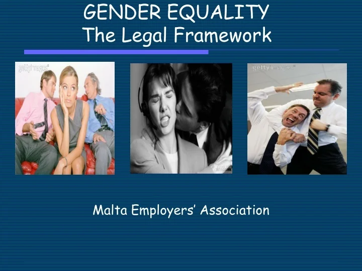 PPT - GENDER EQUALITY The Legal Framework PowerPoint Presentation, free ...