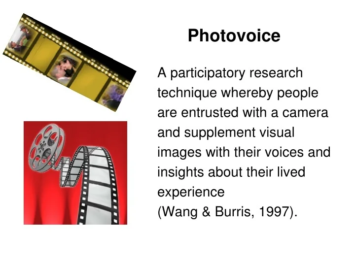 PPT - Photovoice PowerPoint Presentation, free download - ID:9442945