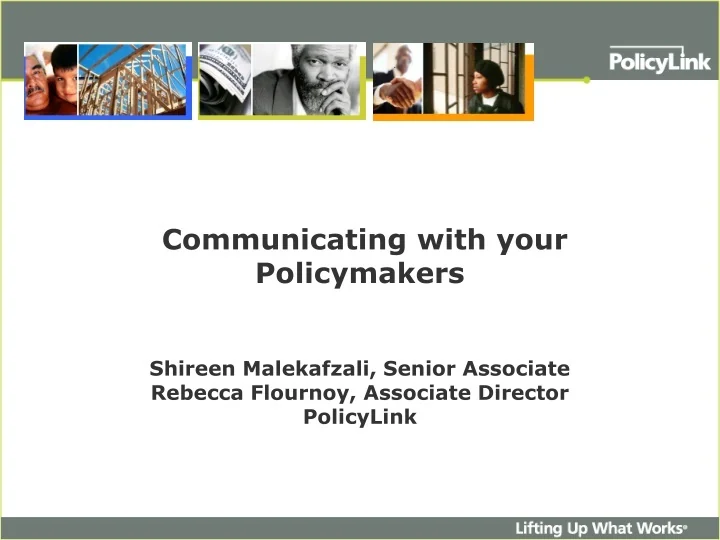 PPT - PolicyLink PowerPoint Presentation, free download - ID:9446726