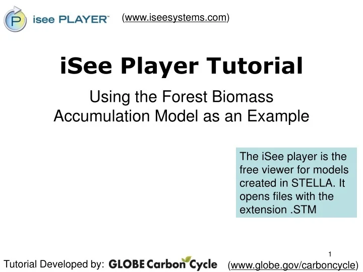 PPT - iSee Player Tutorial PowerPoint Presentation, free download - ID ...