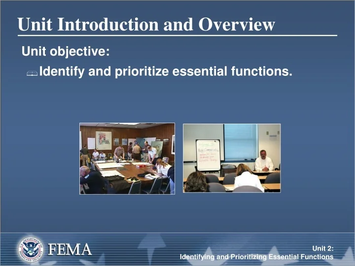 PPT - Unit Introduction and Overview PowerPoint Presentation, free ...