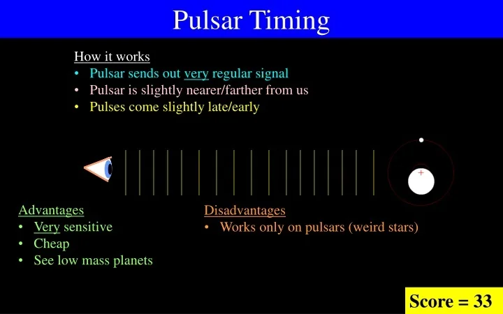 PPT - Pulsar Timing PowerPoint Presentation, free download - ID:9449080