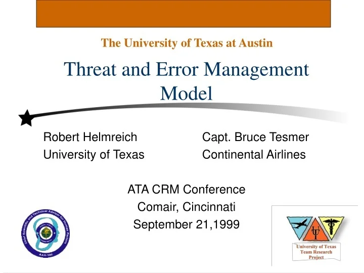 PPT - Threat and Error Management Model PowerPoint Presentation, free ...
