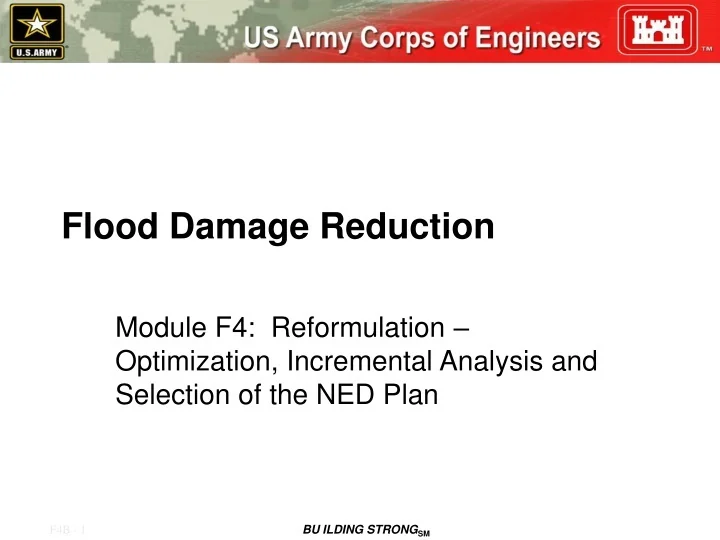 PPT - Flood Damage Reduction PowerPoint Presentation, free download ...