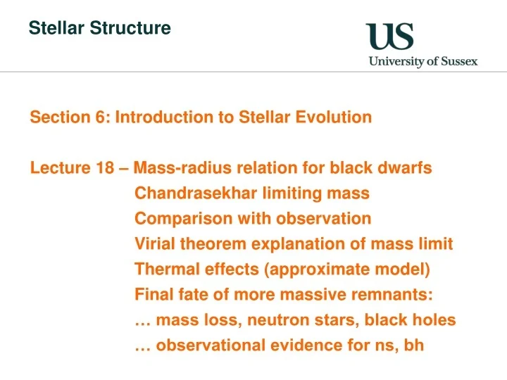 PPT - Stellar Structure PowerPoint Presentation, free download - ID:9451363