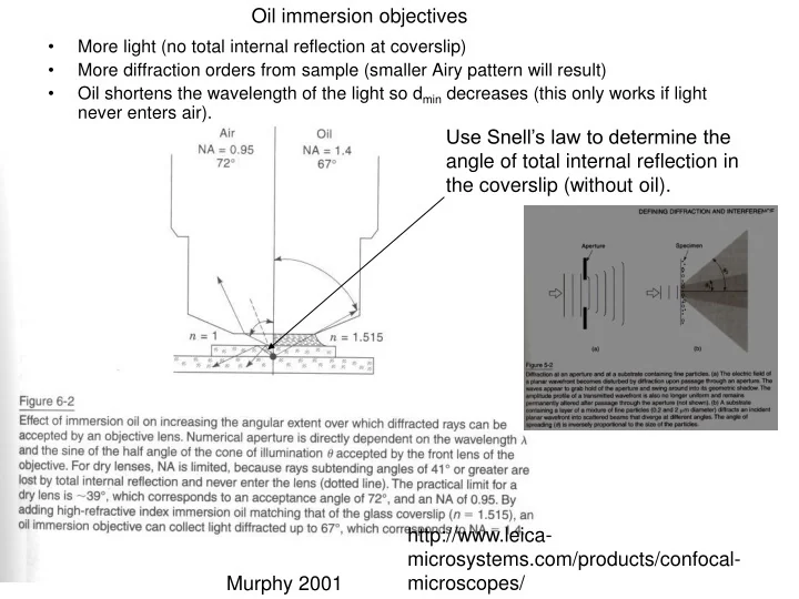 PPT - Oil immersion objectives PowerPoint Presentation, free download ...