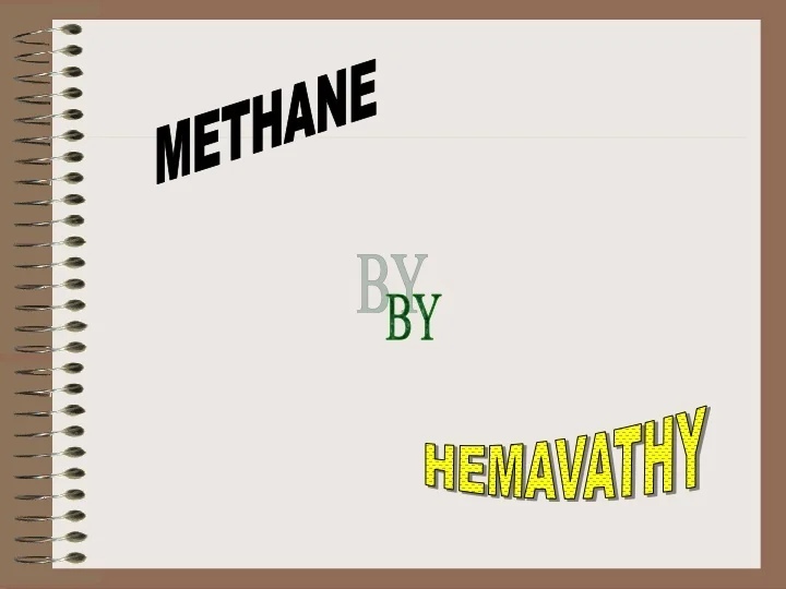 PPT - METHANE PowerPoint Presentation, free download - ID:9452397
