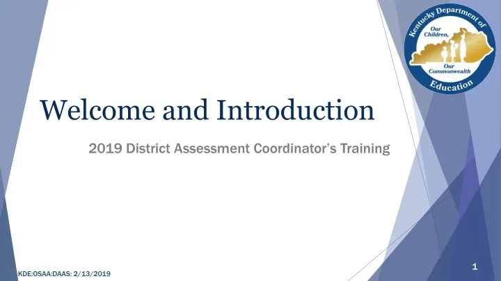 PPT - Welcome and Introduction PowerPoint Presentation, free download ...