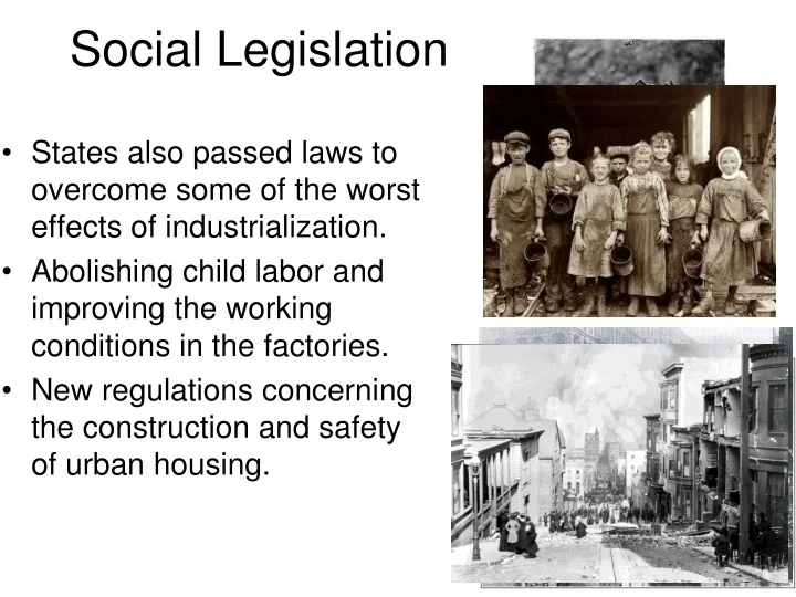 PPT - Social Legislation PowerPoint Presentation, free download - ID ...
