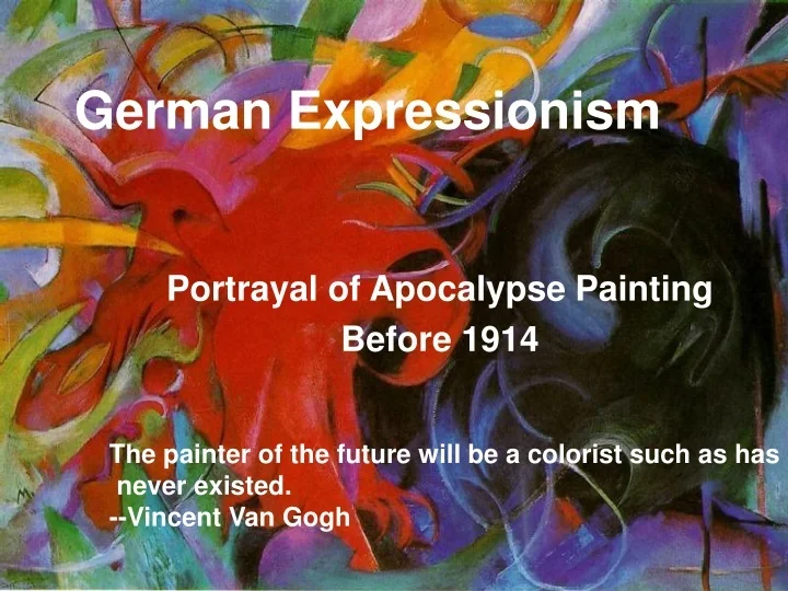 PPT - German Expressionism PowerPoint Presentation, free download - ID:9453756