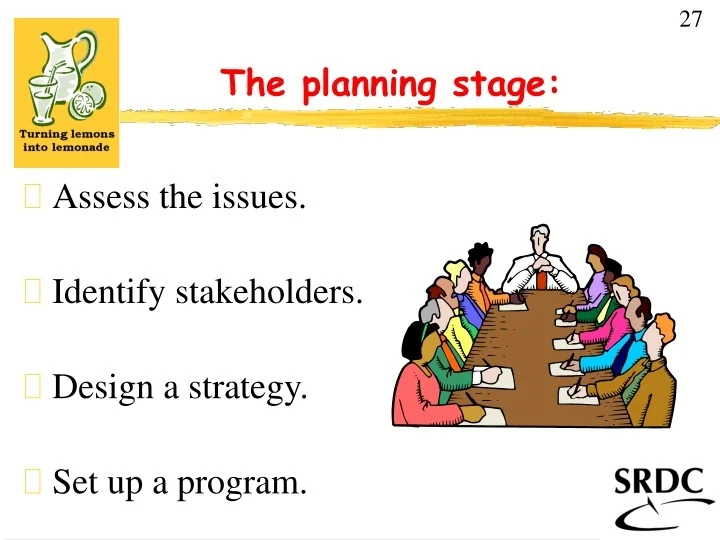 PPT - The planning stage: PowerPoint Presentation, free download - ID ...