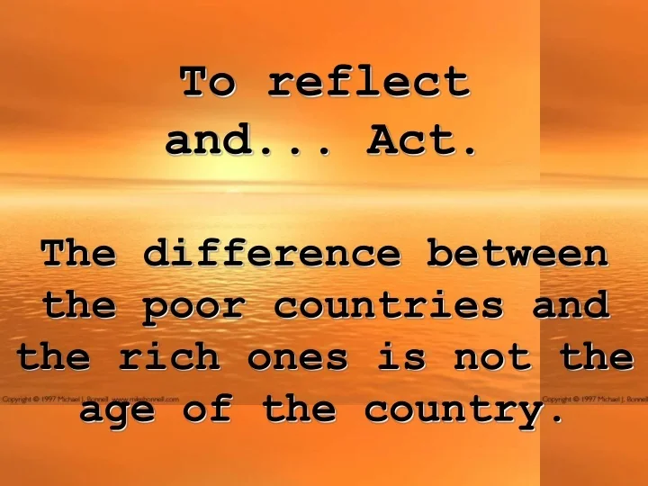 PPT - To reflect and ... Act. PowerPoint Presentation, free download ...