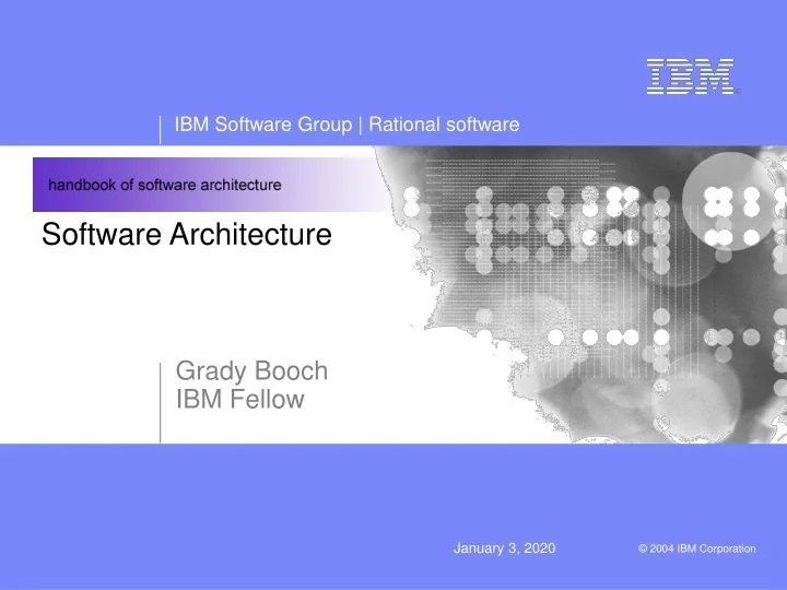 PPT - Software Architecture PowerPoint Presentation, free download - ID ...