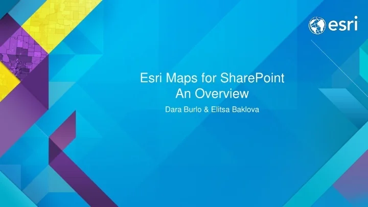 PPT - Esri Maps for SharePoint An Overview PowerPoint Presentation ...