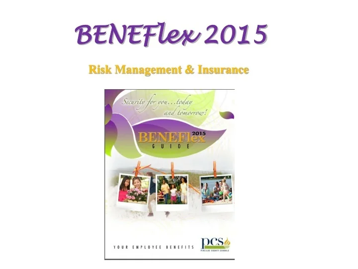 PPT - BENEFlex 2015 PowerPoint Presentation, free download - ID:9463716