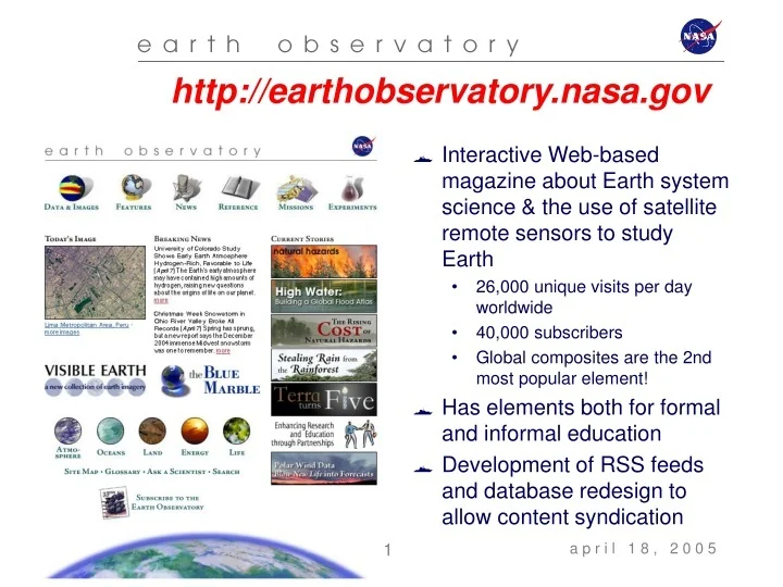 PPT - earthobservatory.nasa PowerPoint Presentation, free download - ID ...