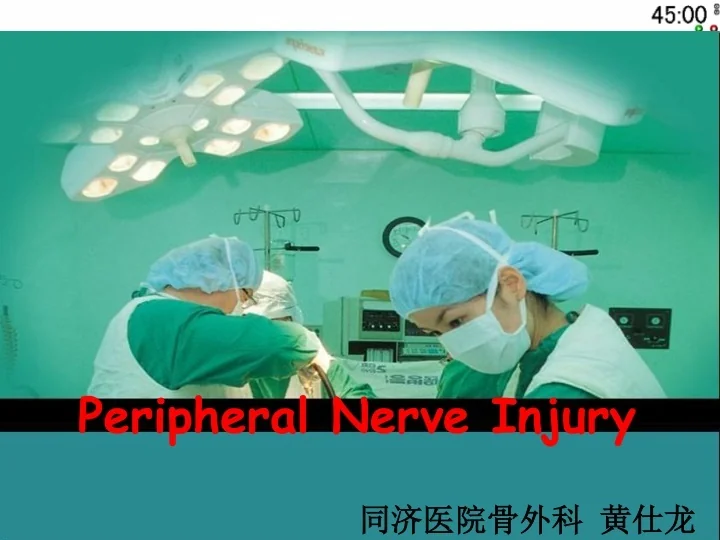 PPT - Peripheral Nerve Injury PowerPoint Presentation, free download ...