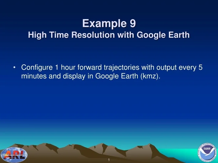 PPT - Example 9 High Time Resolution with Google Earth PowerPoint ...
