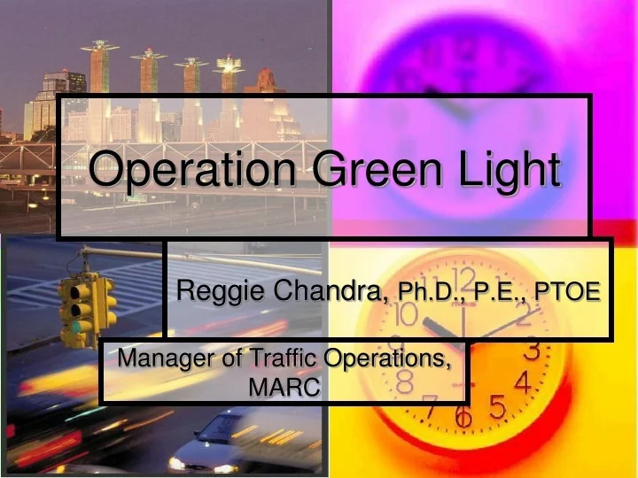PPT - Operation Green Light PowerPoint Presentation, free download - ID ...