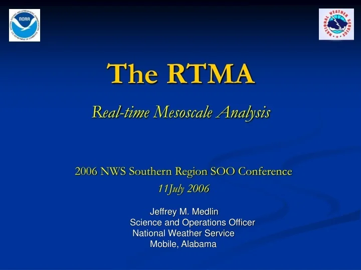 PPT - The RTMA PowerPoint Presentation, free download - ID:9478045