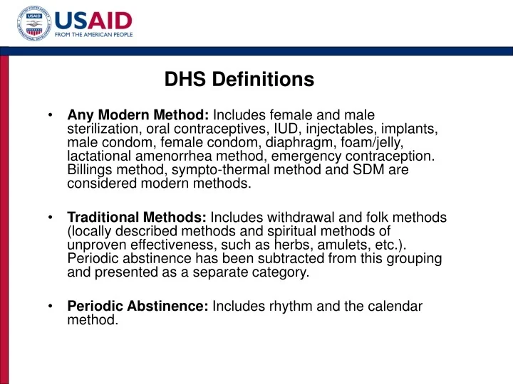 PPT - DHS Definitions PowerPoint Presentation, free download - ID:9482066