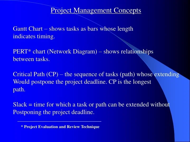 PPT - Project Management Concepts PowerPoint Presentation, free ...