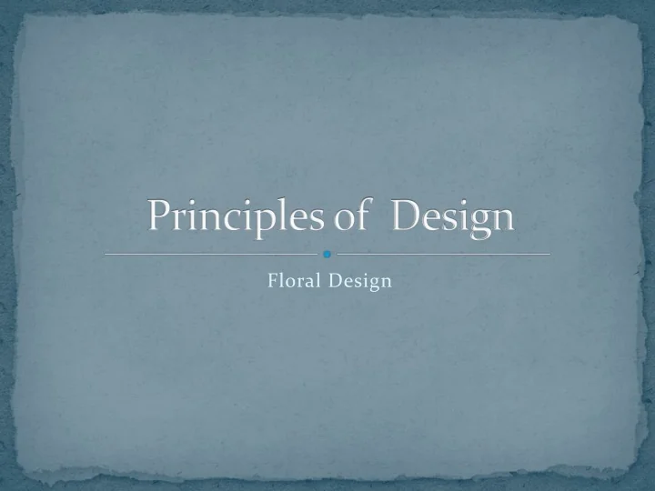 PPT - Principles of Design PowerPoint Presentation, free download - ID ...