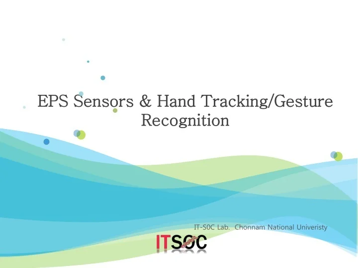 PPT - IT-S0C Lab. Chonnam National Univeristy PowerPoint Presentation ...