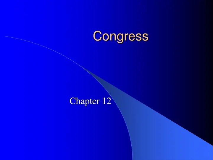 PPT - Congress PowerPoint Presentation, free download - ID:9492233