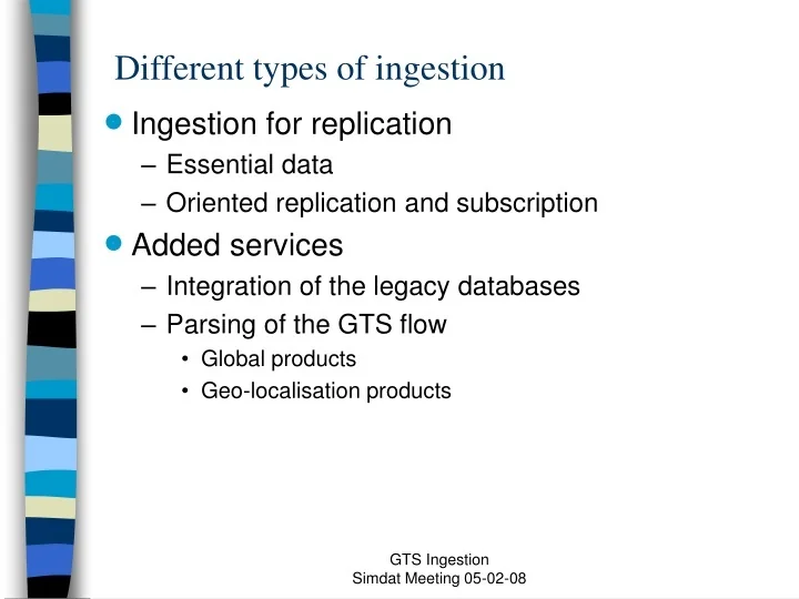 PPT - Different types of ingestion PowerPoint Presentation, free ...