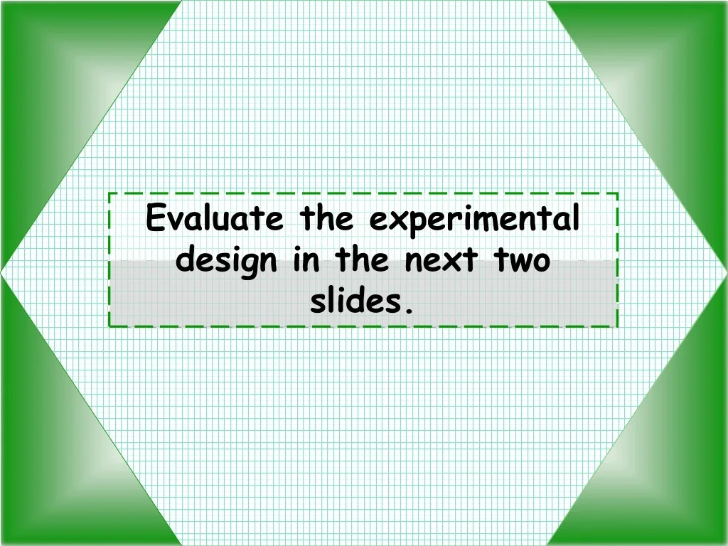 PPT - Designing an Experiment: Understanding Variables and Experimental ...