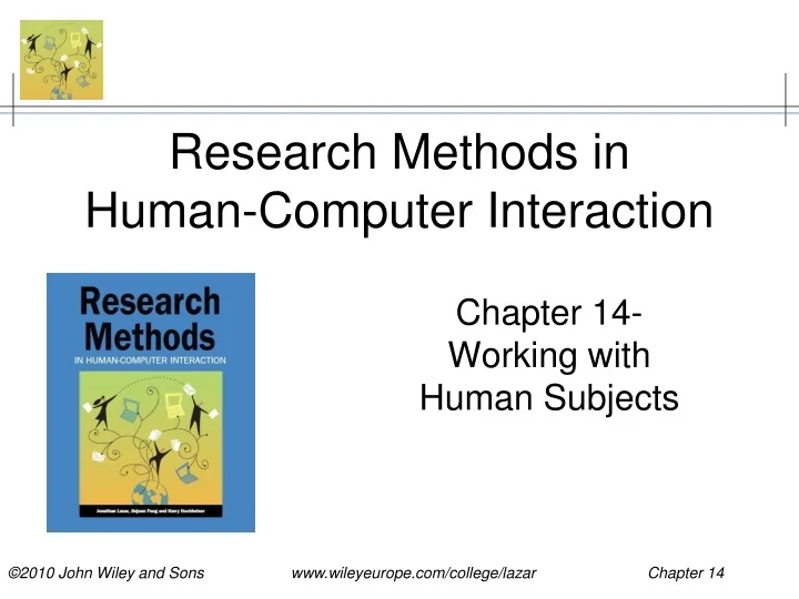 PPT - Research Methods in Human-Computer Interaction PowerPoint ...