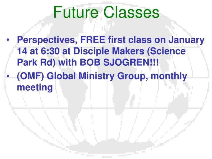 PPT - Future Classes PowerPoint Presentation, free download - ID:9498772