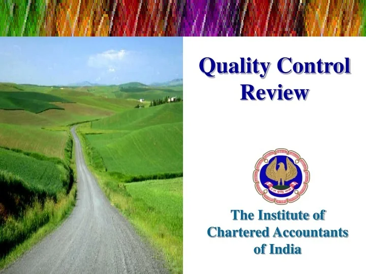 PPT - Quality Control Review PowerPoint Presentation, free download ...