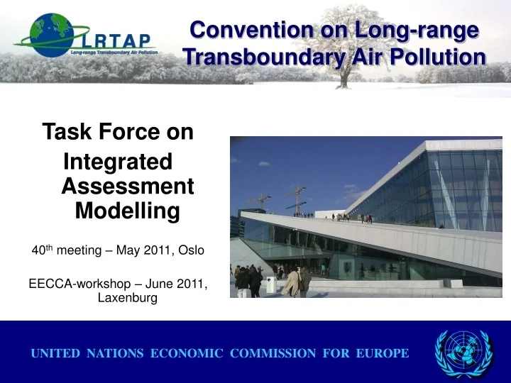 PPT - Convention on Long-range Transboundary Air Pollution PowerPoint ...