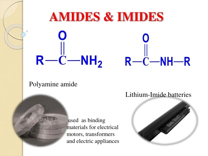 PPT - AMIDES & IMIDES PowerPoint Presentation, free download - ID:9503474
