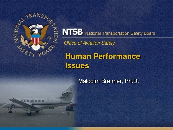 PPT - Human Performance Issues PowerPoint Presentation, free download ...