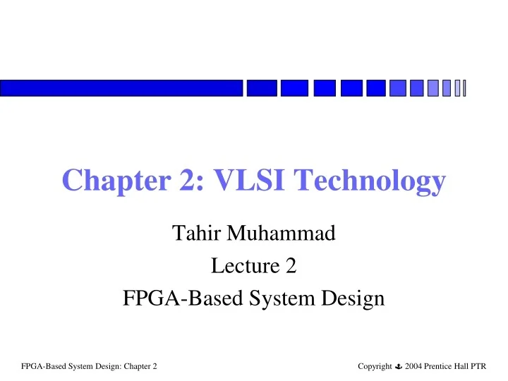 PPT - Chapter 2: VLSI Technology PowerPoint Presentation, free download ...