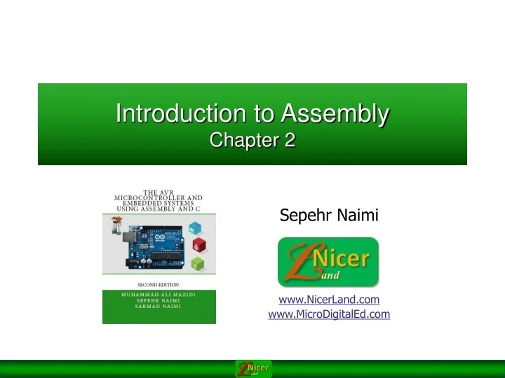 PPT - Introduction to Assembly Chapter 2 PowerPoint Presentation, free ...