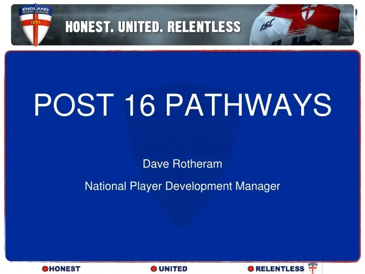 PPT - POST 16 PATHWAYS PowerPoint Presentation, free download - ID:9518094
