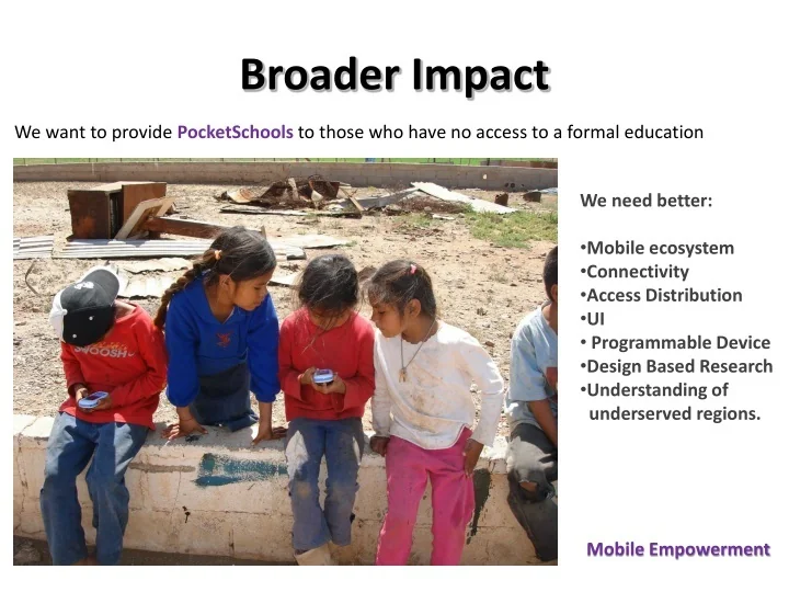 PPT - Broader Impact PowerPoint Presentation, free download - ID:9518334