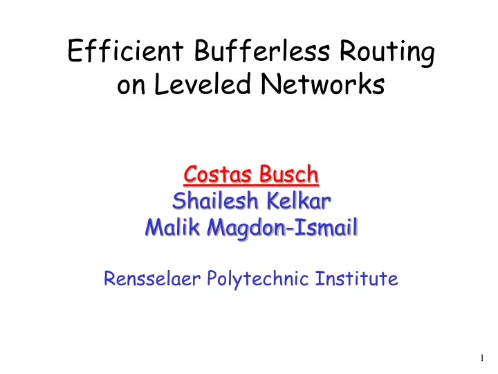 Ppt Introduction Centralized Algorithm Distributed Algorithm Conclusion Powerpoint