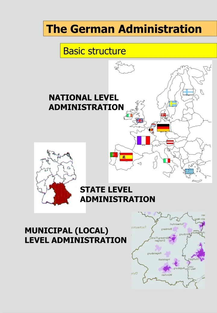 PPT - The German Administration PowerPoint Presentation, free download ...