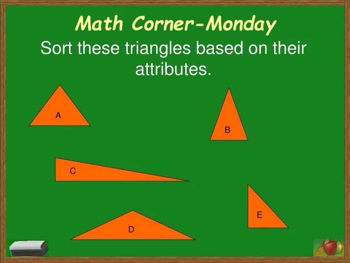 PPT - Math Corner-Monday PowerPoint Presentation, free download - ID ...