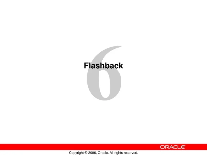 PPT - Flashback PowerPoint Presentation, free download - ID:9526463