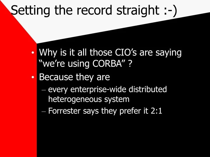 PPT - Setting the record straight :-) PowerPoint Presentation, free ...