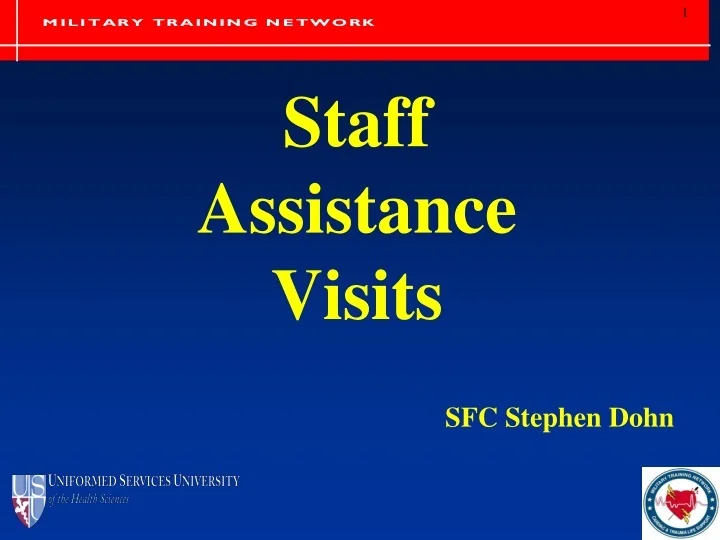 PPT - Staff Assistance Visits PowerPoint Presentation, free download ...