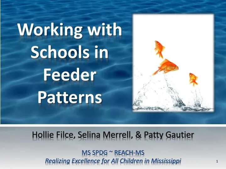 PPT - Working with Schools in Feeder Patterns PowerPoint Presentation ...
